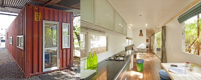 Shipping Container ReUsed to make a Studio Apartment - Vikalp Sangam
