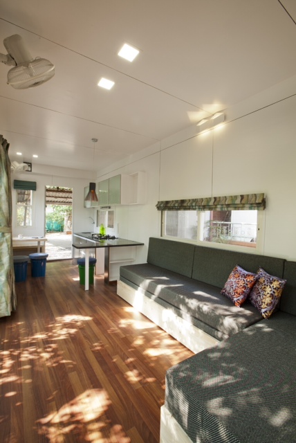 Shipping Container ReUsed to make a Studio Apartment - Vikalp Sangam